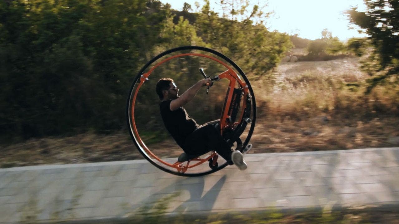 What is the origin of the innovative electric monowheel? | Planet Chronicle
