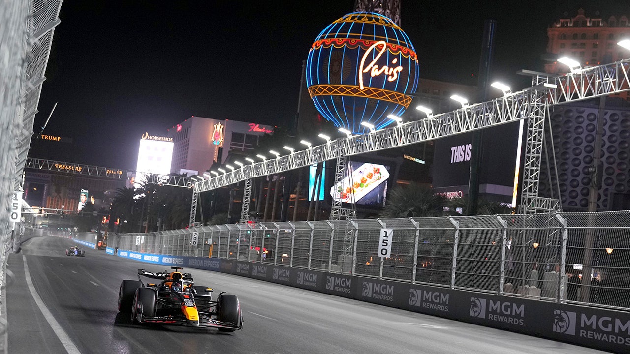 George Russell wins the Las Vegas Grand Prix while Max Verstappen clinches his fourth ...