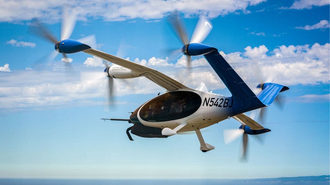 An electric aircraft sets a new milestone with a 523-mile continuous ...