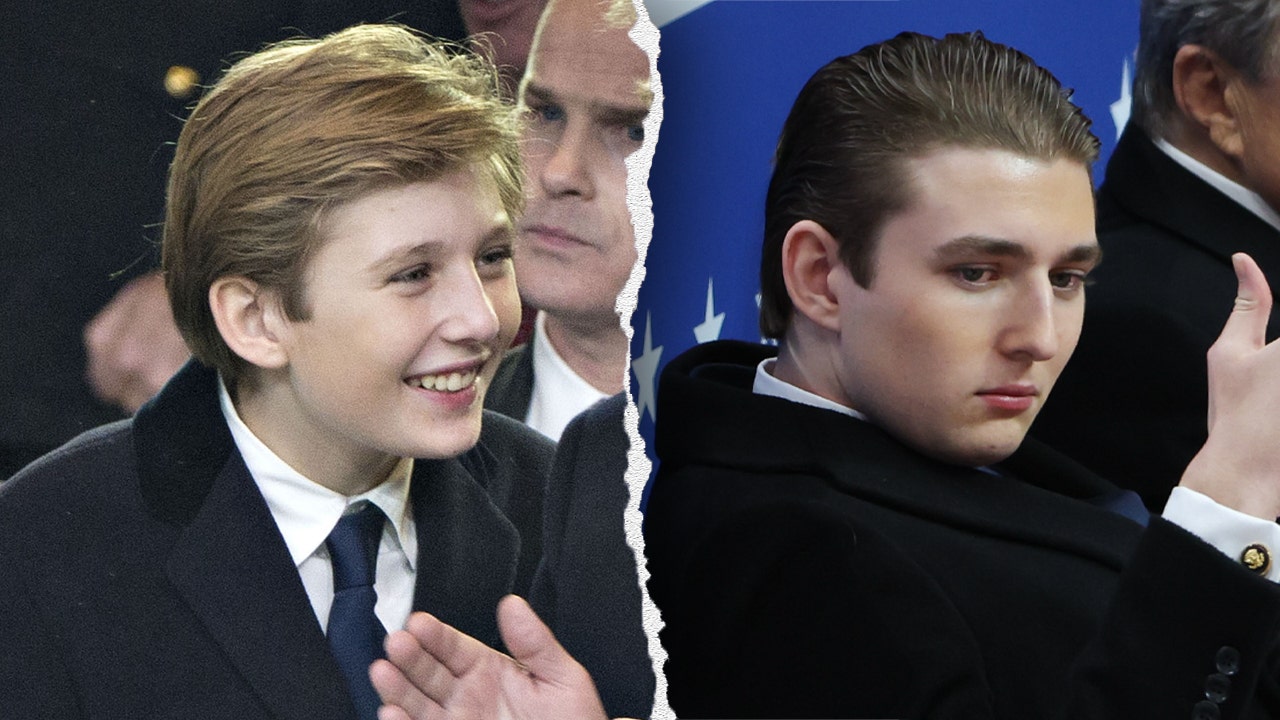 Barron Trump's Evolution from 2017 to 2025: A Transformation ...