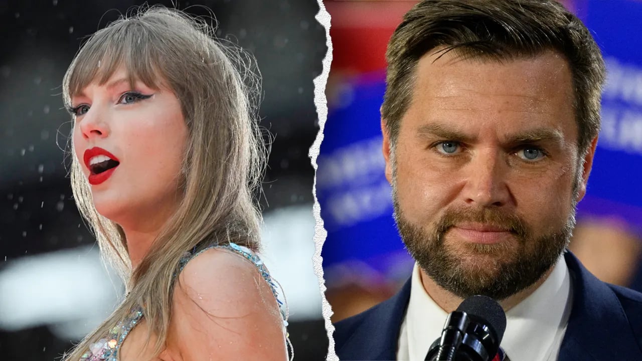 JD Vance responds to Taylor Swift's criticism and Harris endorsement ...
